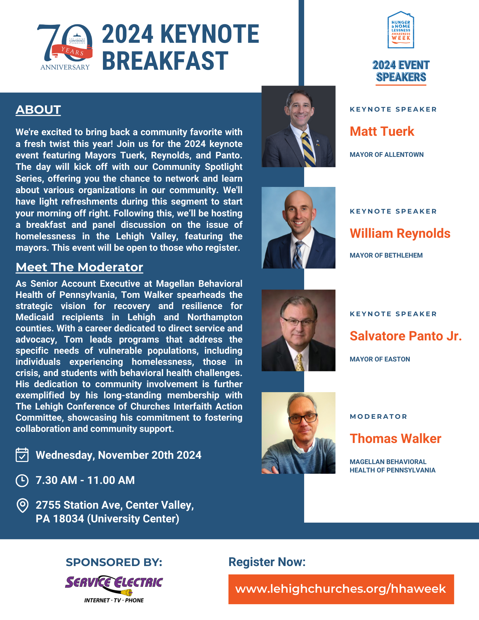 Hunger and Homelessness Awareness Week 2024